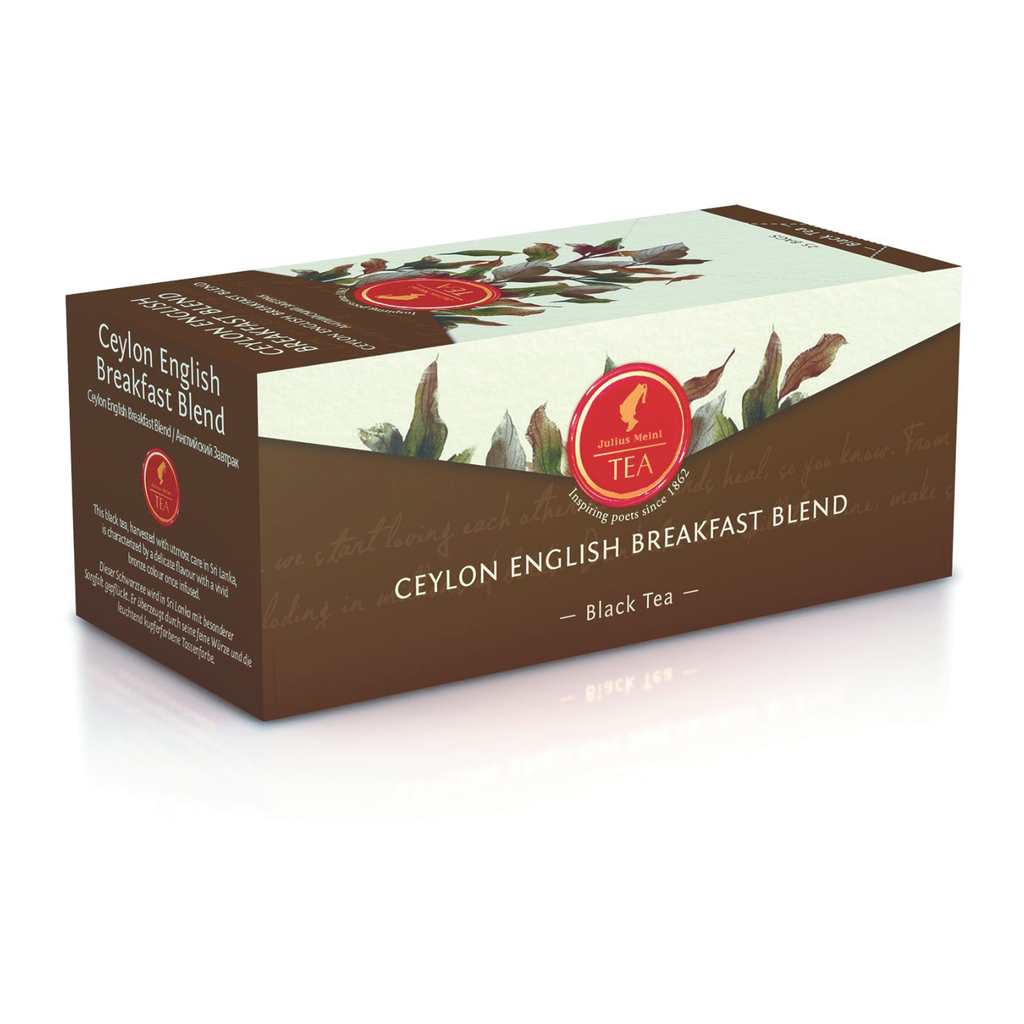 Julius Meinl Single Bag Black Tea Organic Engl. Breakfast Ceylon (25 B ...