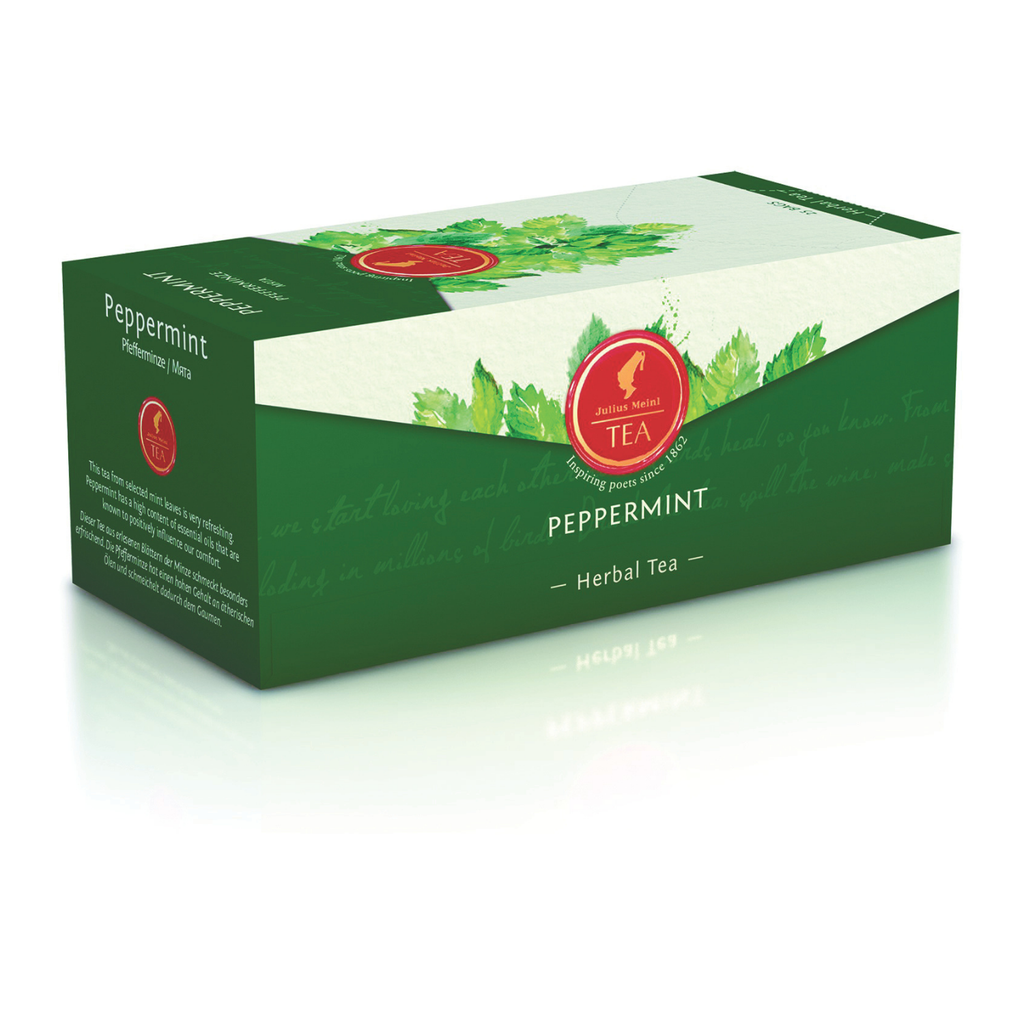 Julius Meinl Single Bag Herbal Tea Organic Refreshing Mint (25 Bags ...