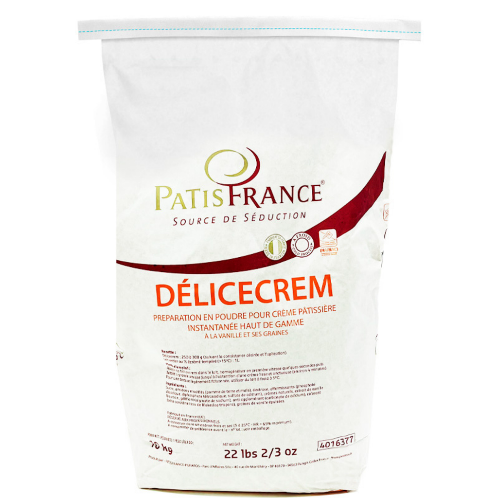 Patisfrance Custard Powder Delice Cream 10Kg – Greenhouse Foodstuff ...